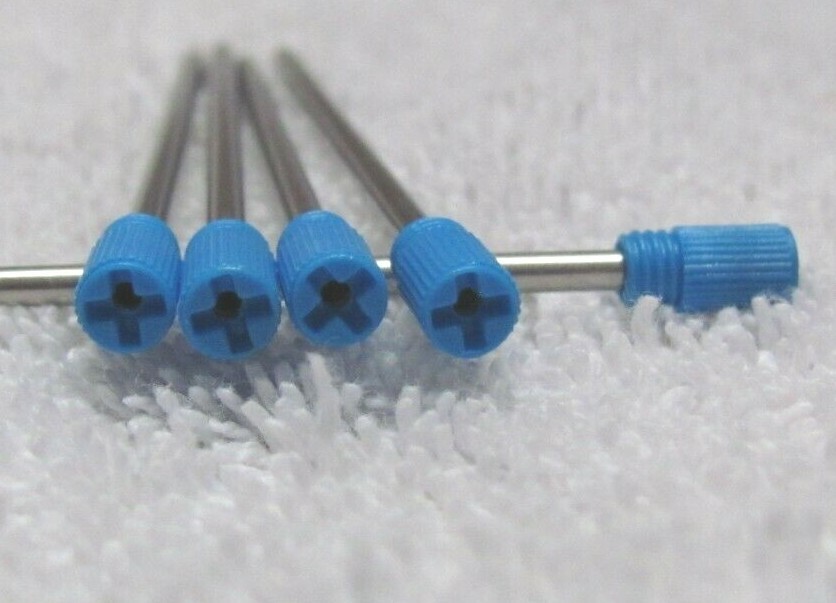 5 SHORT MINI PEN REFILLS BLUE INK 2 3/4" 70MM FITS ZOOM 414 707 717 ...