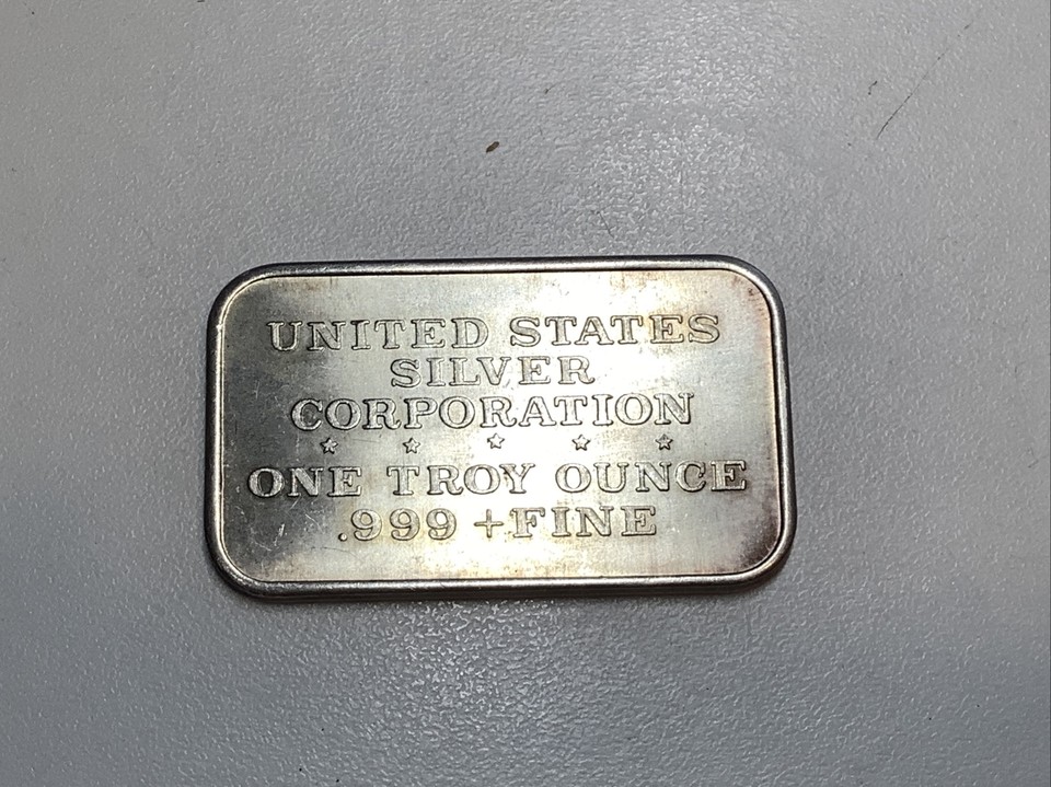 1973 USSC Gemini USSC-16 Silver Art Bar A1412 | eBay