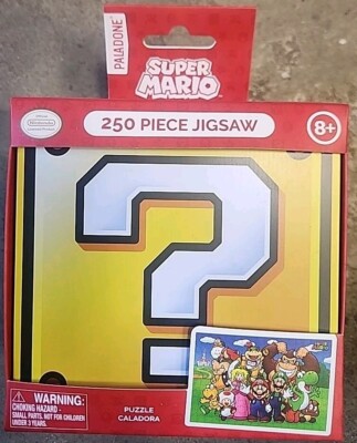 Super Mario 250 Piece Jigsaw Puzzle Nintendo Official Package New | eBay