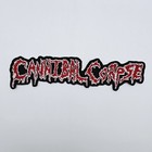 Cannibal Corpse Old Shaped Logo EMBROIDERED BACK PATCH | eBay