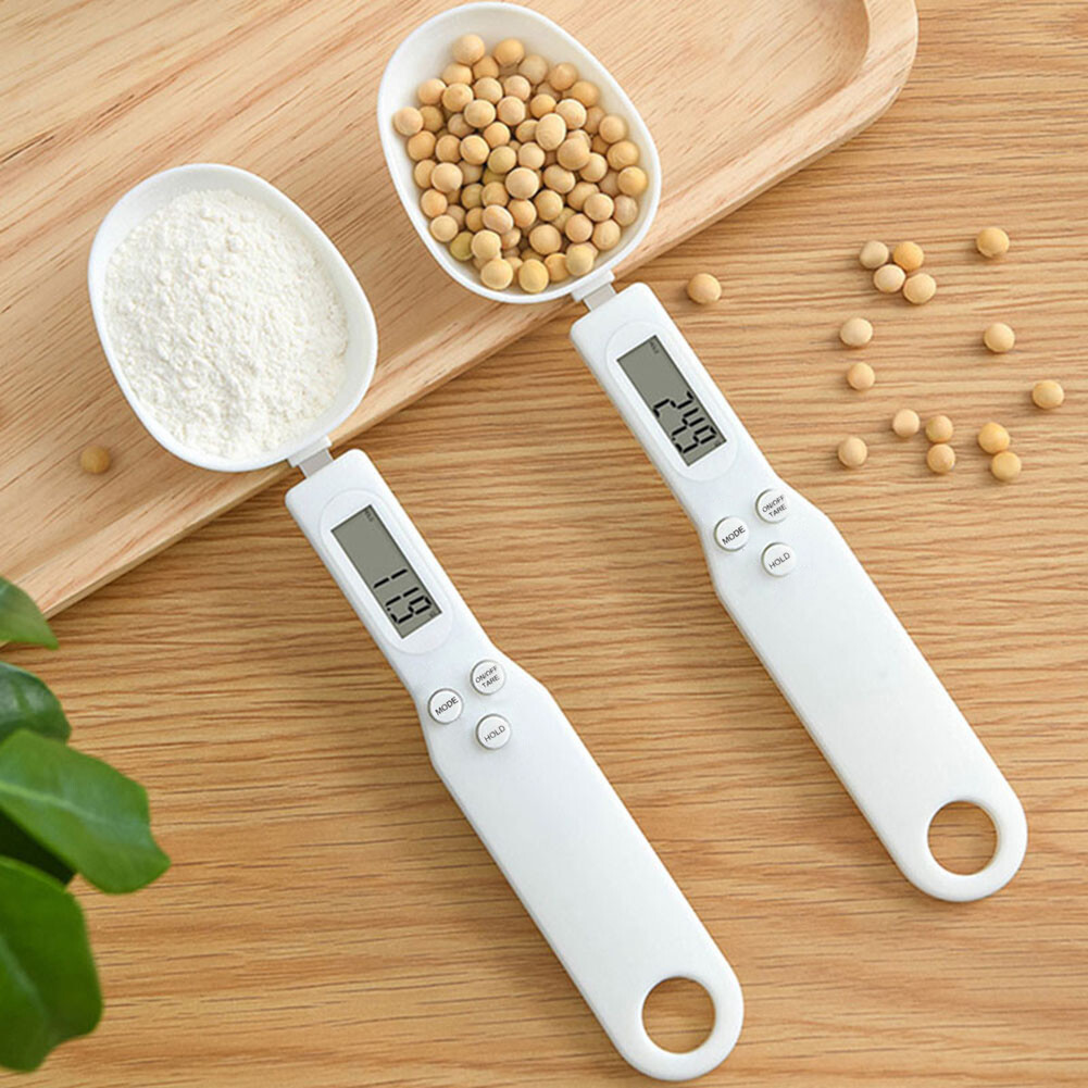 Mini Digital LCD Display Scale Gram Electronic Spoon Weight Volume Food ...