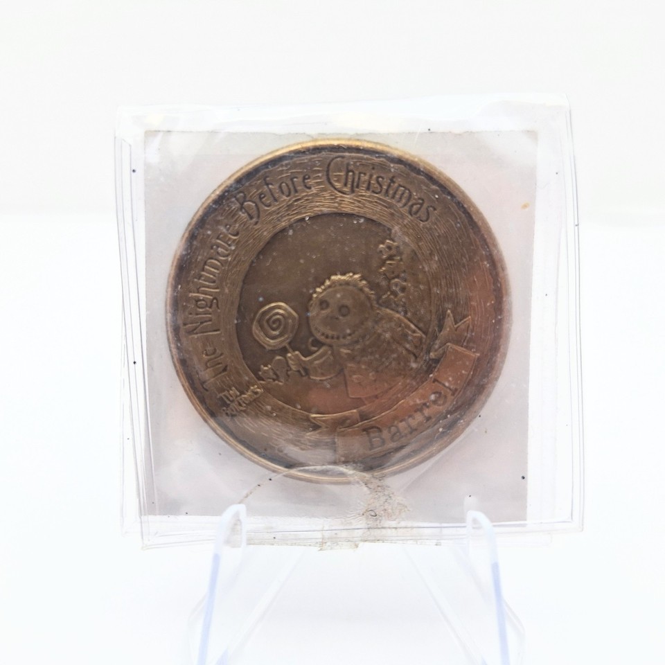 Disney Haunted Mansion Holiday Coin 2005 Disneyland - Barrel | eBay