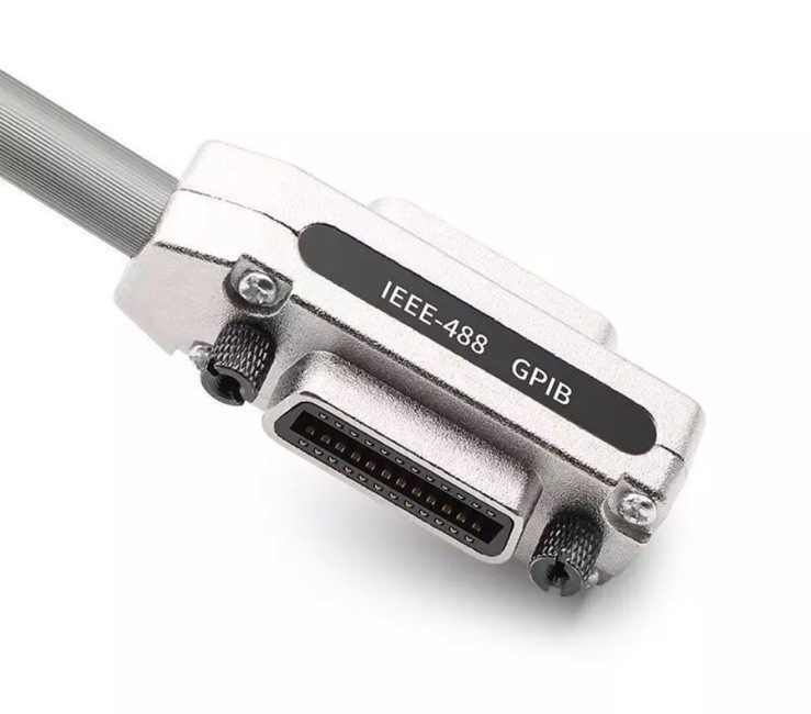 IEEE-488 Cable GPIB Cable Metal Connector Adapter Plug and Play 0.5m/1 ...