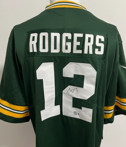 Aaron Rodgers Signed Custom Jersey Autograph COA XL | eBay
