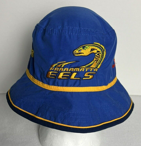 Parramatta Eels NRL ISC Bucket Hat/Cap Parra Supporter Pirtek #G | eBay