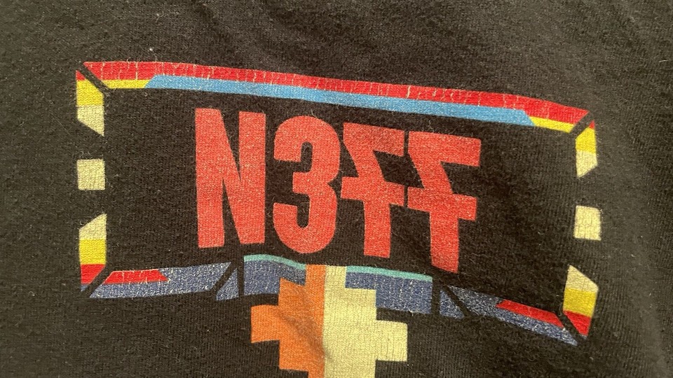 N3FF By Mac Miller Neff T-Shirt Large Men Aztec Tribal 2013 Rapper Hip ...