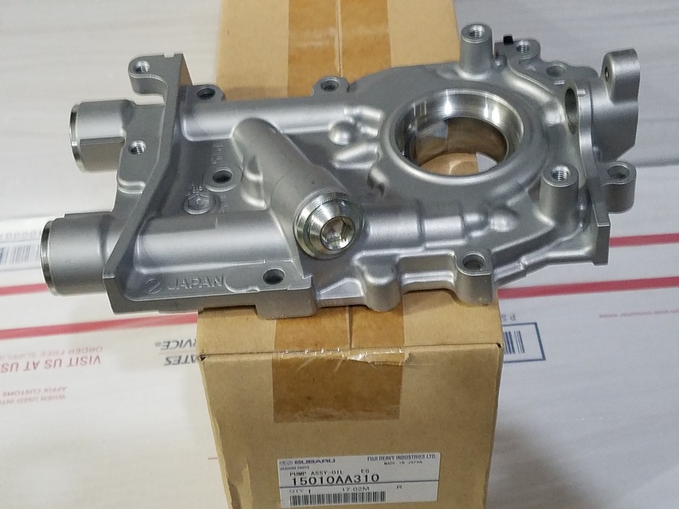 Genuine Subaru 12MM Oil Pump w/ Seal,O-Ring,Bolts WRX STi Legacy GT ...