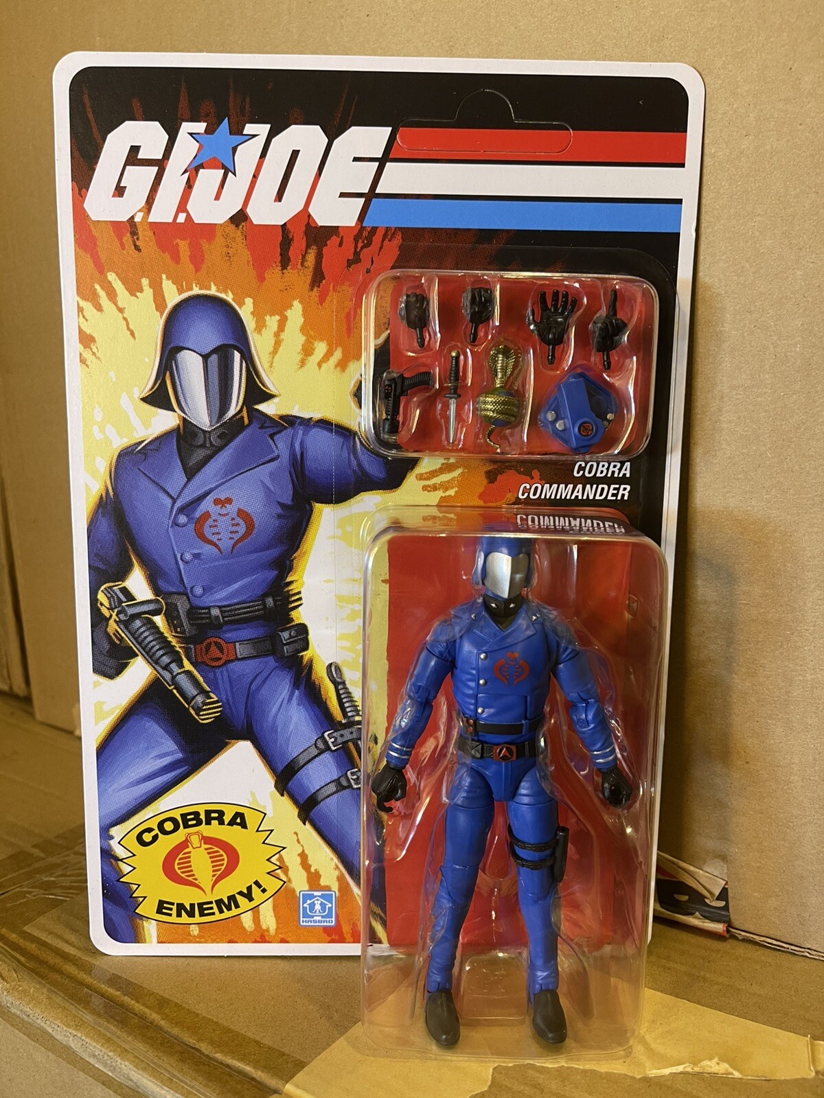 GI Joe Classified Retro Cobra Commander (Hiss Tank Issue) Mickey Mouse ...