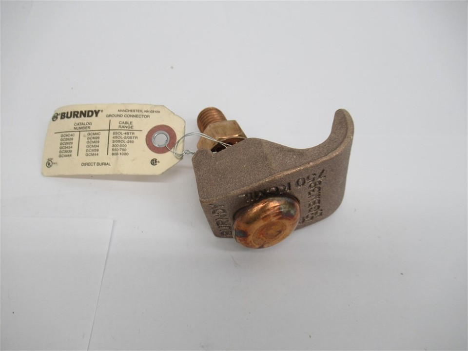 Burndy GBM39 , Mechanical Grounding Connector , 550-750 KCMIL | eBay