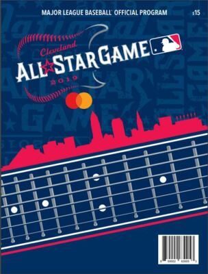 2019 MLB ALL STAR GAME PROGRAM OFFICIAL GAMEDAY ASG VERSION CLEVELAND ...