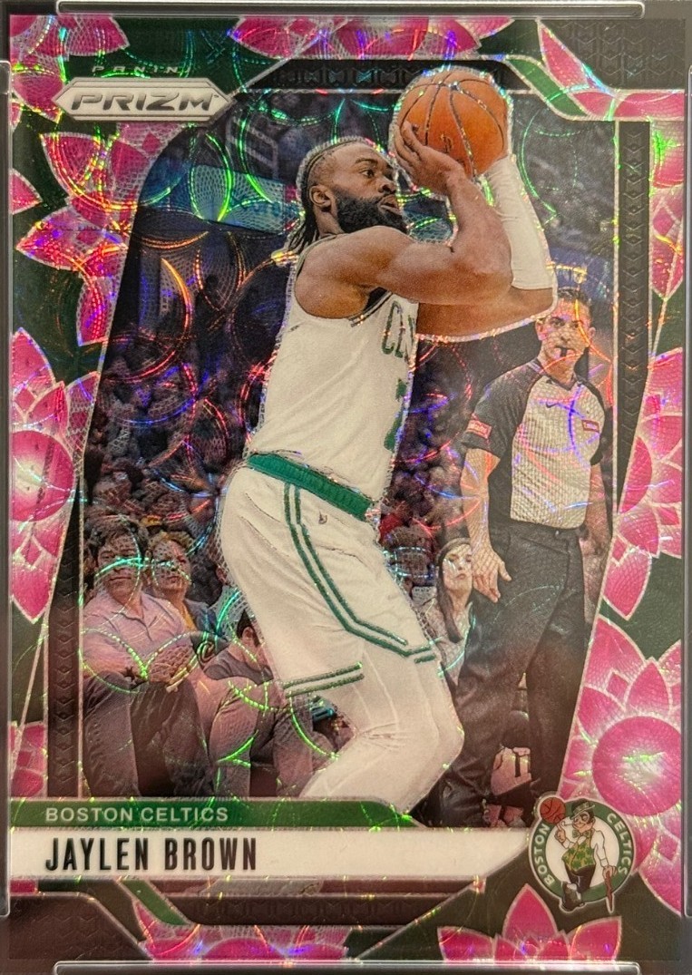 2024-25 Panini Prizm - Jaylen Brown #139 Lotus Flower Prizm /18 for ...