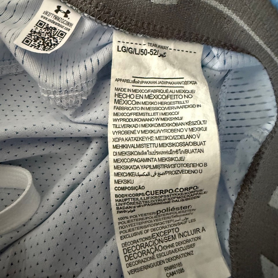 Under Armour John Hopkins University Blue JaysLacrosse Performance ...