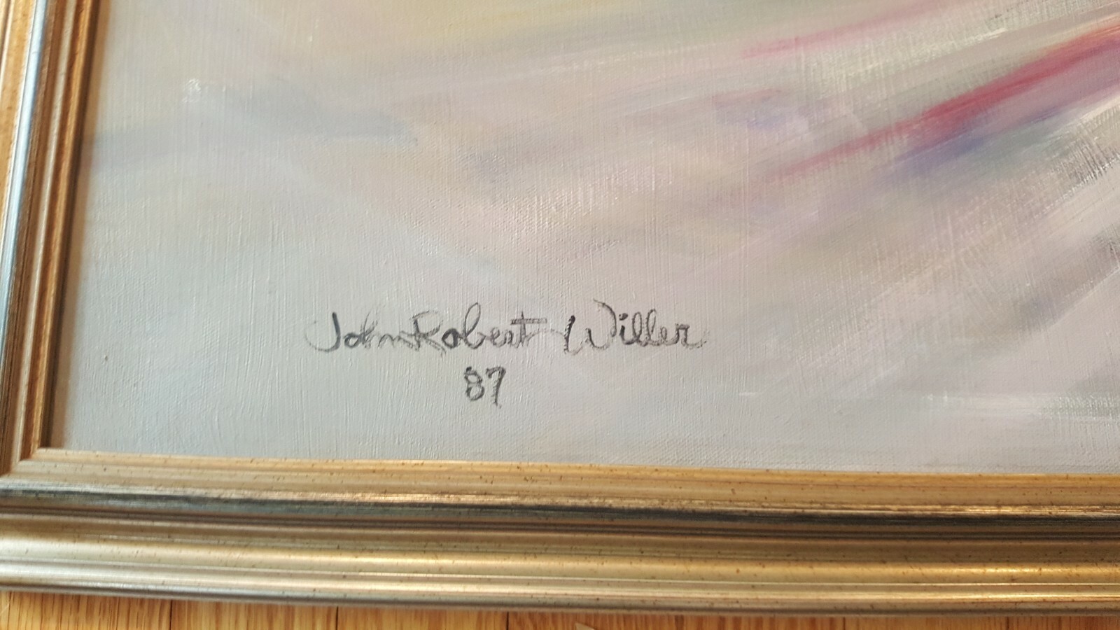 VERY NICE, LARGE - JOHN ROBERT WILLER - Painting - Carousel Scene ...