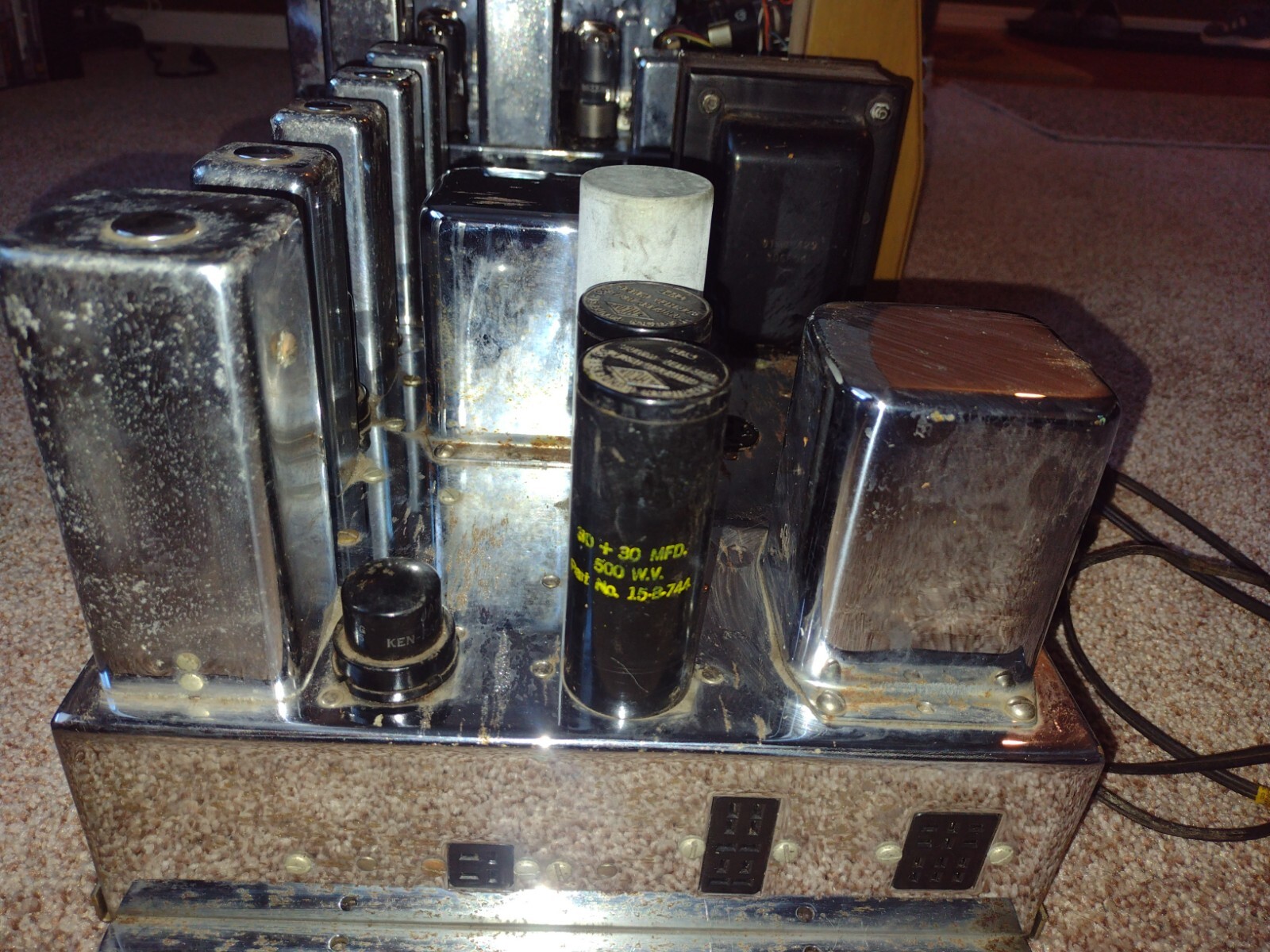 Vintage Scott 800 Tube Radio AM FM Shortwave 1946/47 WW2 Tuner Amp ...