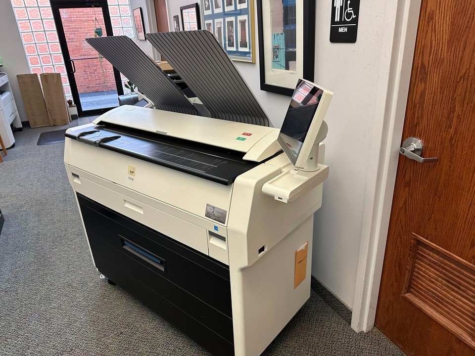 KIP 7170 WIDE FORMAT MULTIFUNCTIONAL SYSTEM COPIER PRINTER SCANNER | eBay
