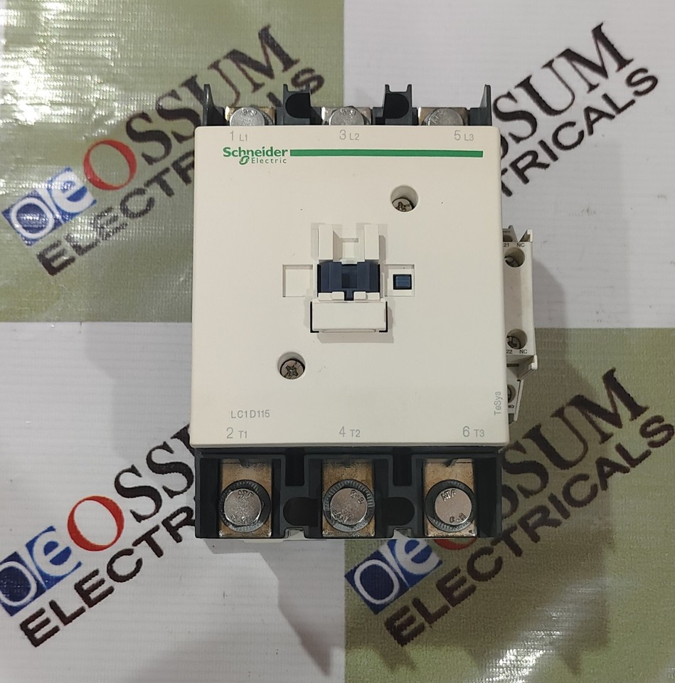 SCHNEIDER LC1D1156F7 POWER CONTACTOR 115AMP VOLTAGE 110VAC FREE FAST ...