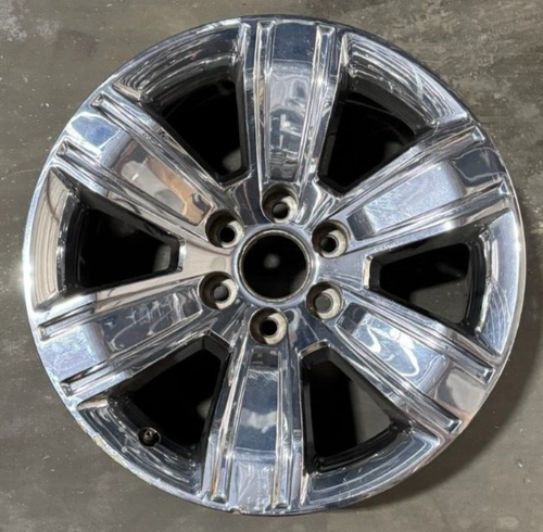 16 17 18 GMC Sierra 1500 PICKUP Chrome Clad OEM Wheel Rim 20x9 20" 5752 ...