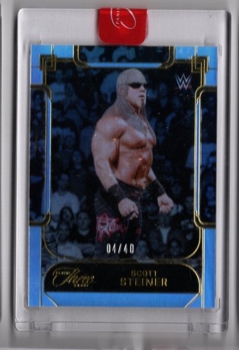 2024 Panini WWE Three Count Scott Steiner Silver Foil Base Card /40 ...