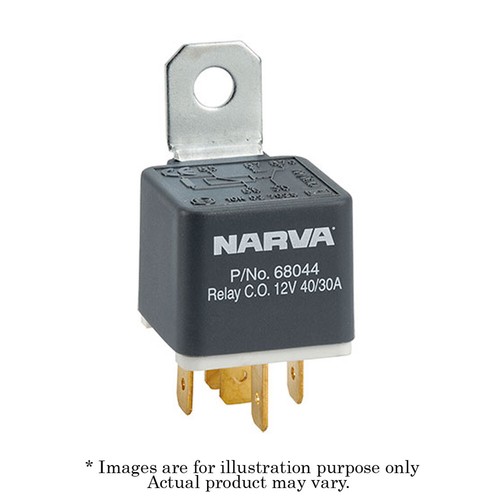 New NARVA 12V Resistor Change Over Mini Silver Relay with Diode 68048BL ...