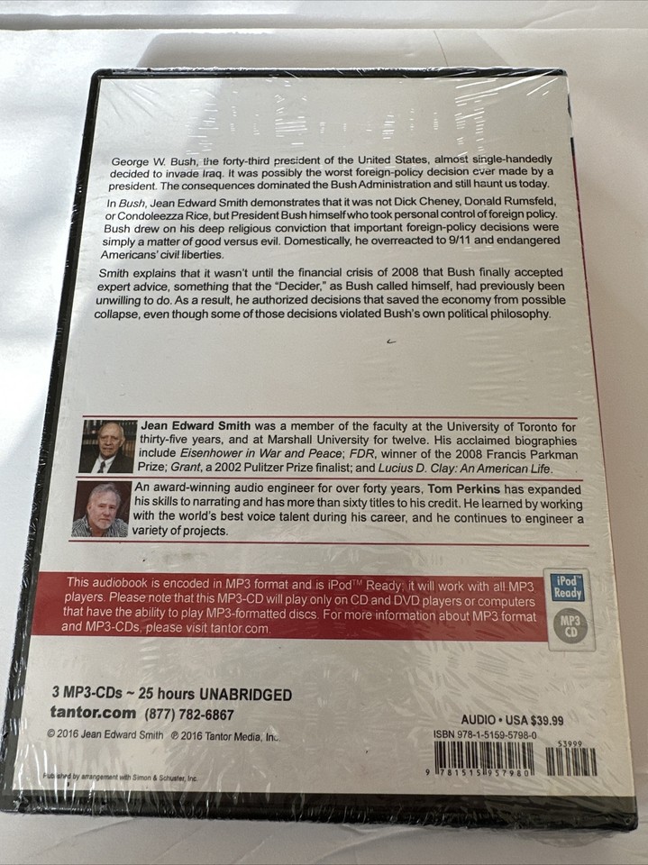 BUSH MP3 AUDIO CD iPod Ready 9781515957980| eBay