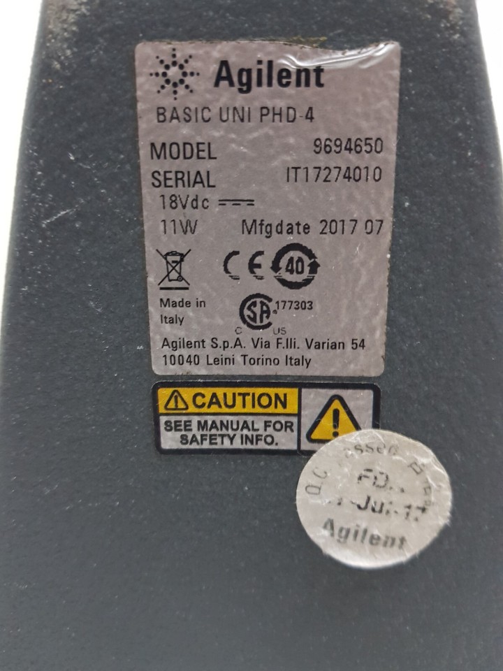 Agilent Varian PHD-4 Complete Portable Battery Operated Helium Leak ...