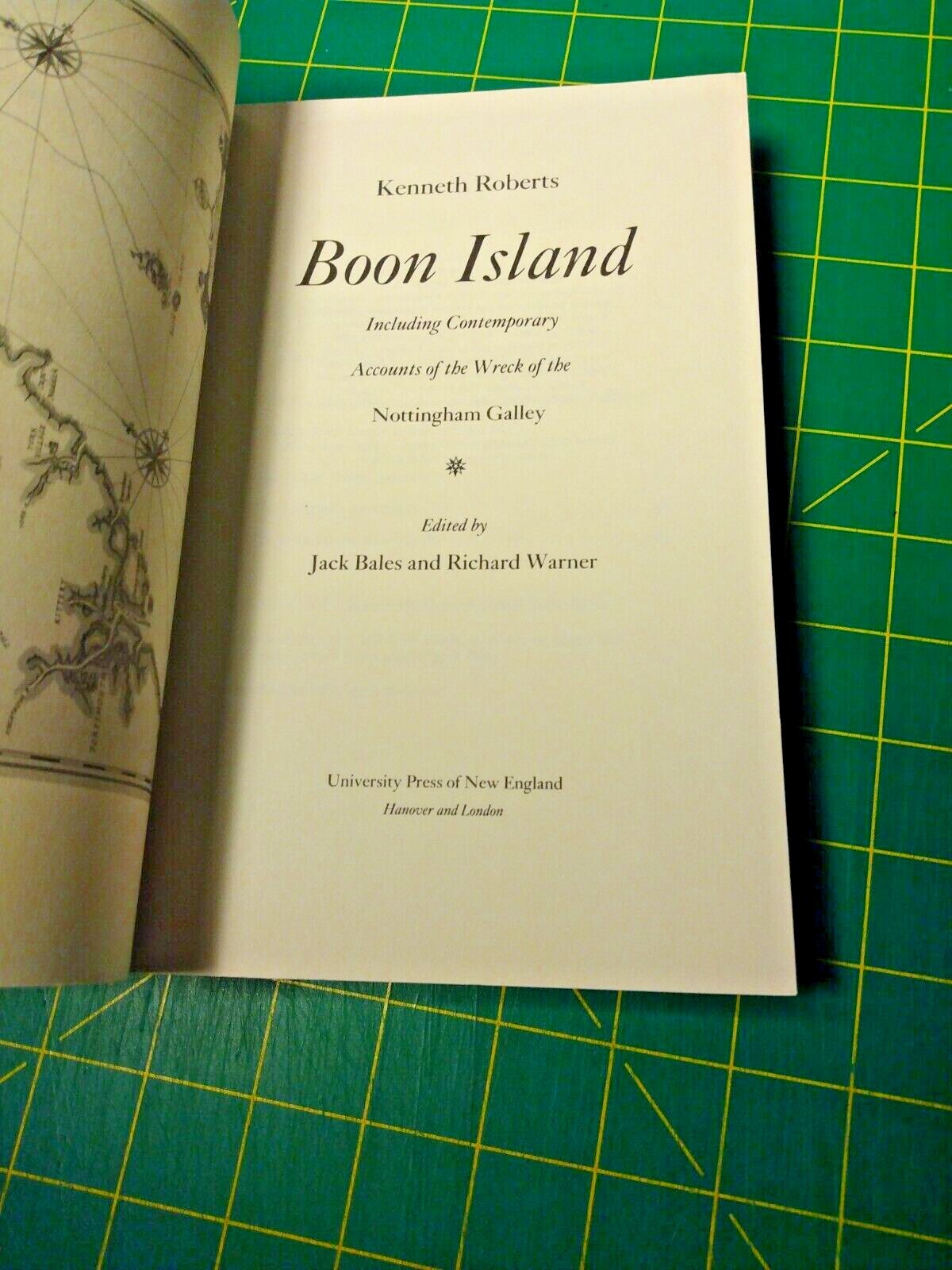 Boon Island Kenneth Roberts University Press of New England 1996 TPB VG ...