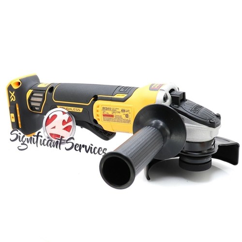 DeWALT DCG413 20V MAX XR Cordless 4 1/2 Brushless Angle Grinder 5.0 AH ...