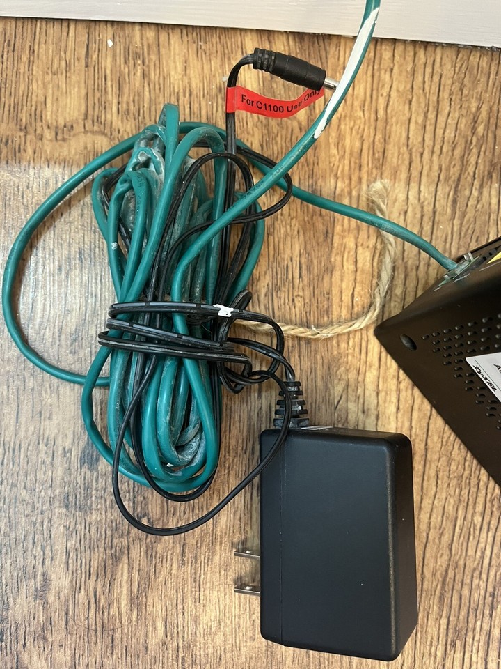 CenturyLink C1100Z ZyXel Wireless WiFi Modem Router w/ AC power adapter ...