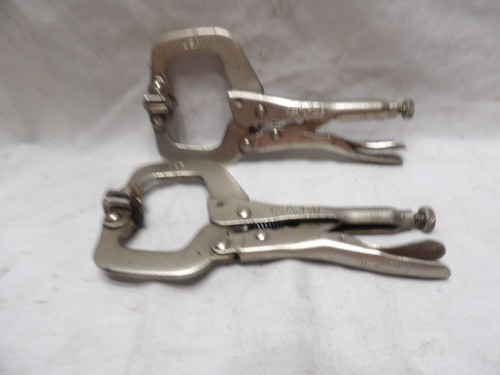 Pair of Vise-Grip 6SP C-clamp Locking Pliers Made in USA | eBay