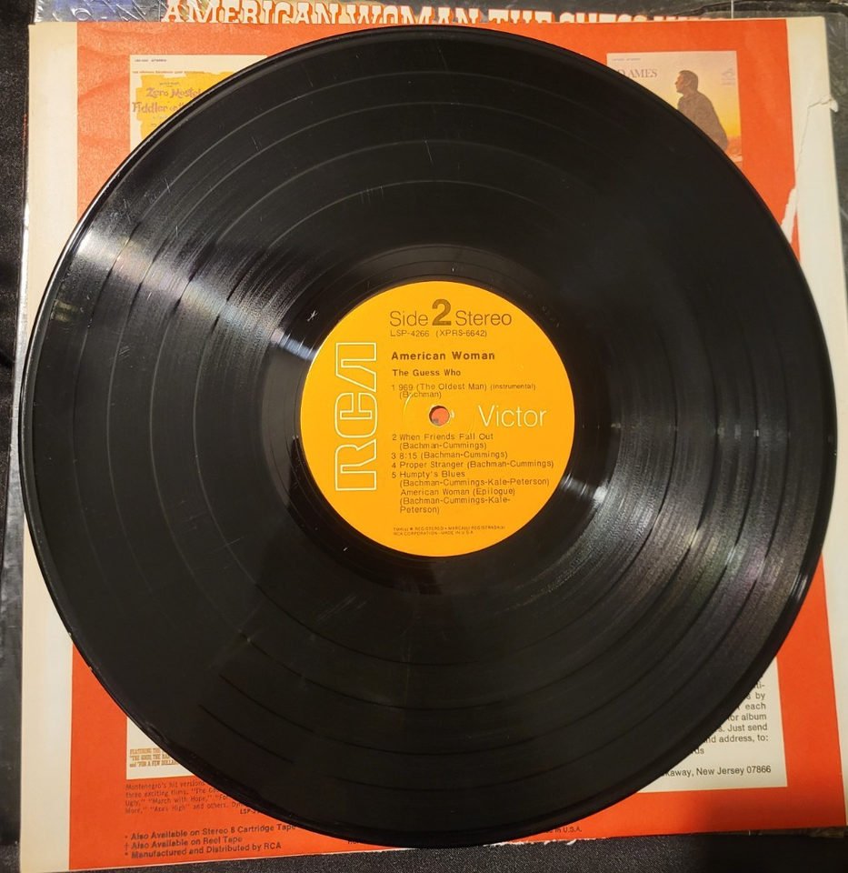 The Guess Who American Woman (Record lp, 1970 RCA) G-VG COND. | eBay