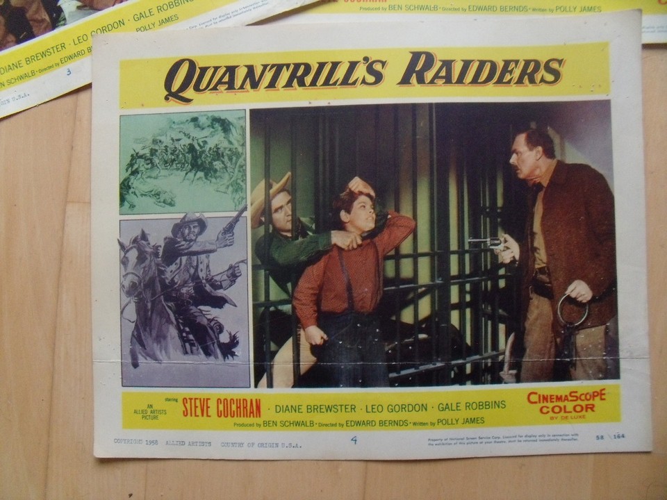 Western , Lobby Cards: Raiders , Filmaushang (Poster 40s/50s) as Elvis ...