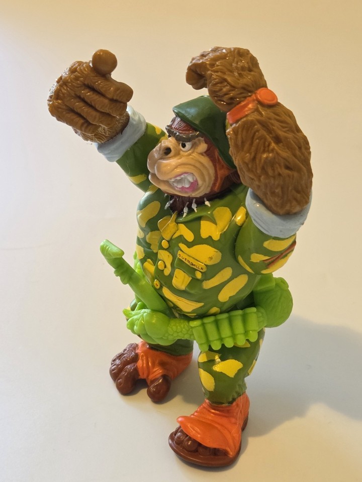 Vintage 1991 TMNT Sgt Bananas Teenage Mutant Ninja Turtles Action ...