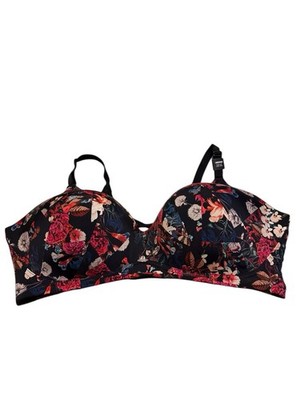 Torrid Curve Smoothing Wire Free Plunge Push Up Bra Size 46DDD NEW ...