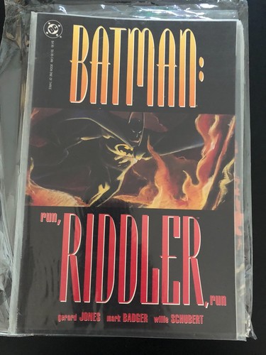 Bande dessinée Batman: Run Riddler Run #1 1992 haute qualité 9,0/9,2 DC ...