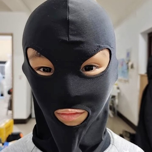 Fetish Open Mouth Hood Gimp Face Mask Head Bondage Adult Cosplay Gimp ...