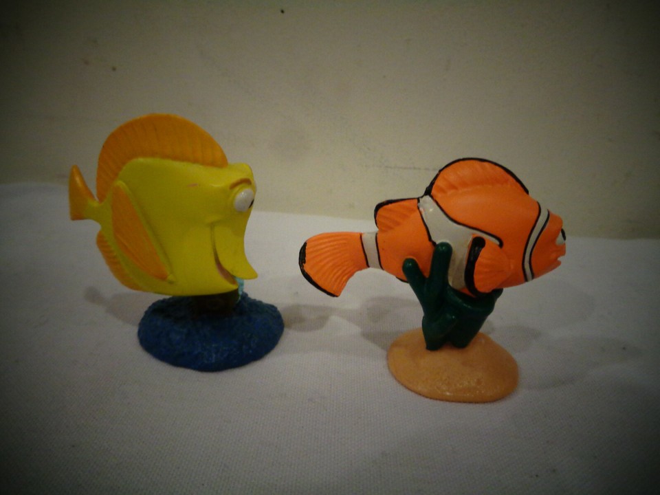 DISNEY PIXAR FINDING NEMO & BUBBLES PVC FIGURES | eBay