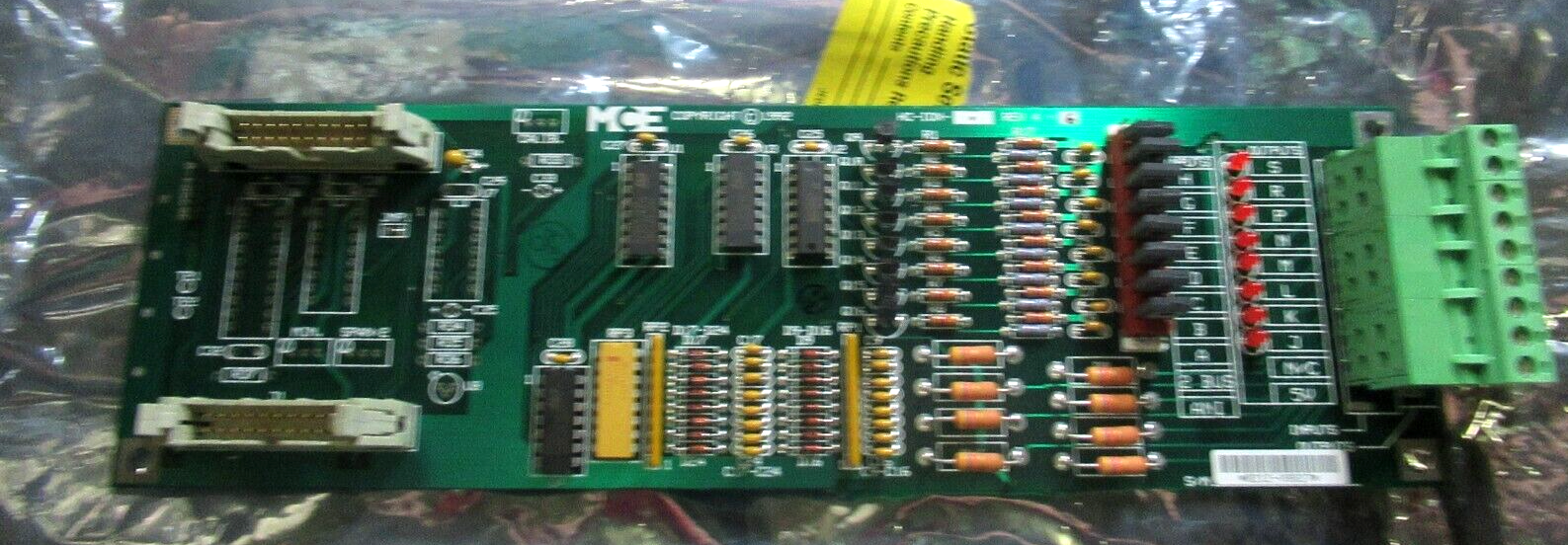 MCE ELEVATOR HC-10X REV 4-6 PCB INPUT / OUTPUT BOARD | eBay