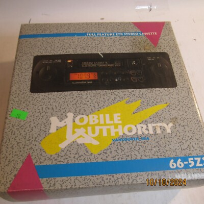 Vintage mobile authority 66-5ZX Full Feature ETR stereo cassette B-224 | eBay