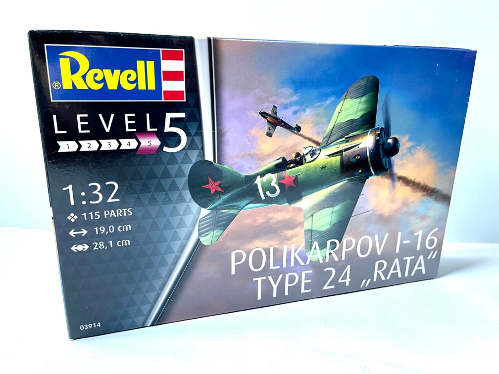 Revell Model Plane 03914 1/32 Polikarpov I-16 Type 24 Rata Airplane | eBay