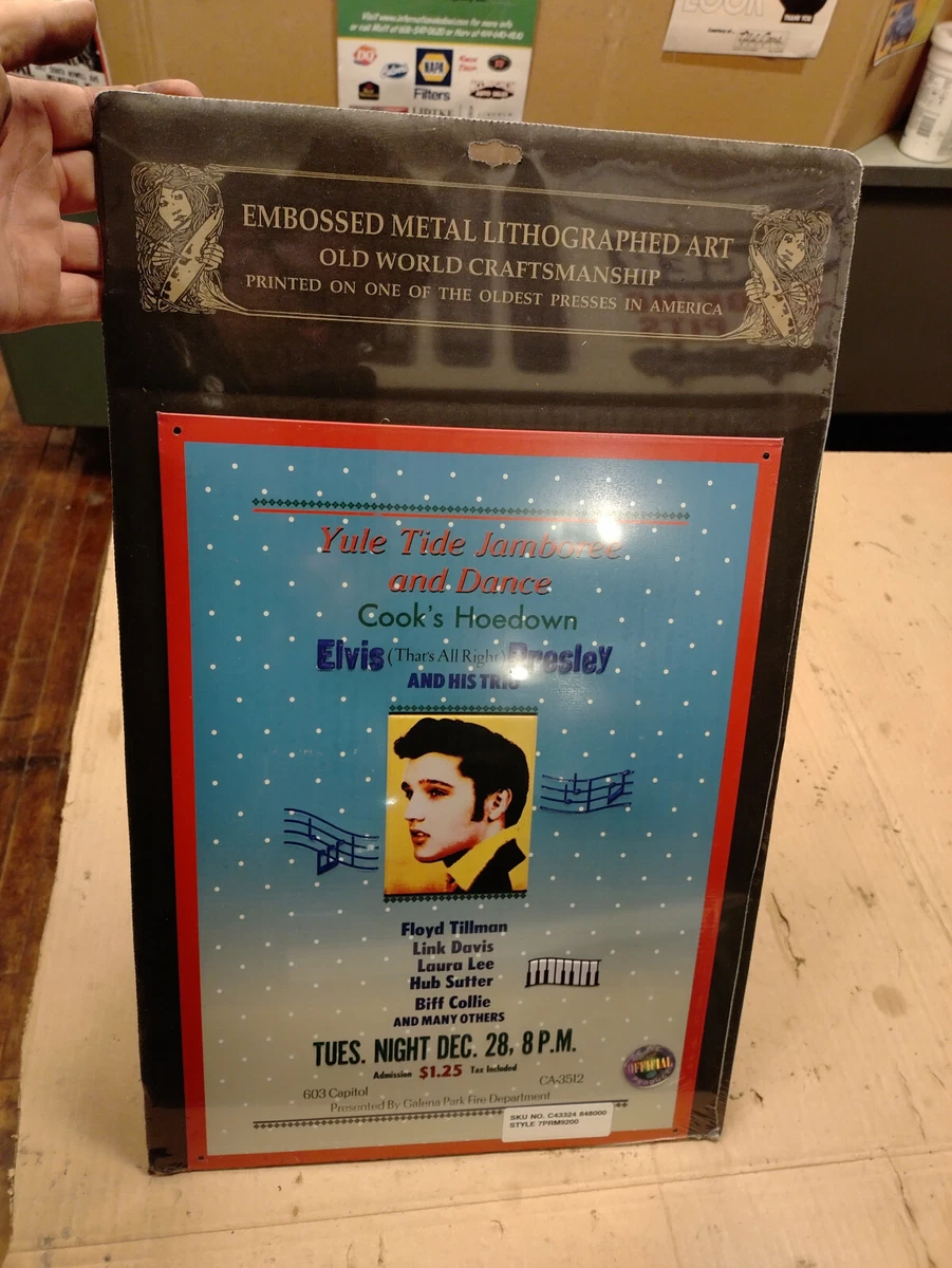 Embossed Text Poster