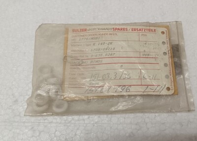 SULZER BURCKHARDT 2K140-2E PACKING RINGS 151.03 3/36 SET OF 8 PCS FREE ...