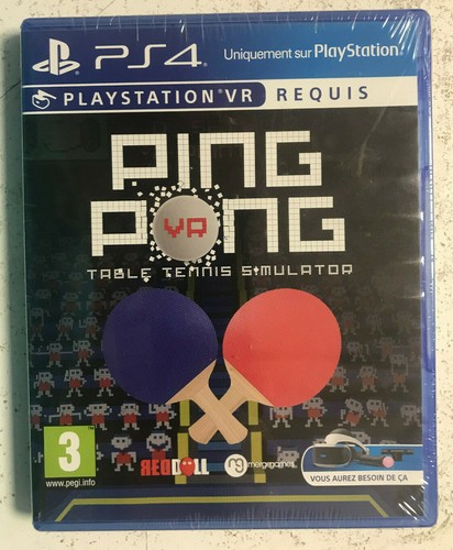 Ping Pong VR PS4 Neuf Sous Blister | eBay