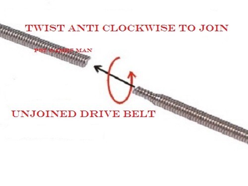 2 x Mamod 300mm Unjoined Flexi Drive Belts For Live Steam Engines ...