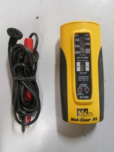 Ideal Vol-Con XL 61-086 Voltage AC/DC Tester (Tested/Works) | eBay