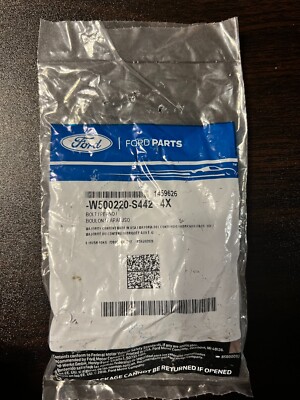 Ford Splash Shield Screw Bolt W500220-S442 | 4 Pack | Genuine OEM ...