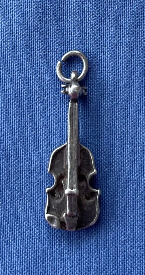 Vintage English Sterling Silver Cello Charm/Pendant •1.9g• | eBay