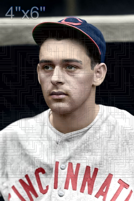Mike McCormick - 1940 Cincinnati Reds - choose a style - colorized ...
