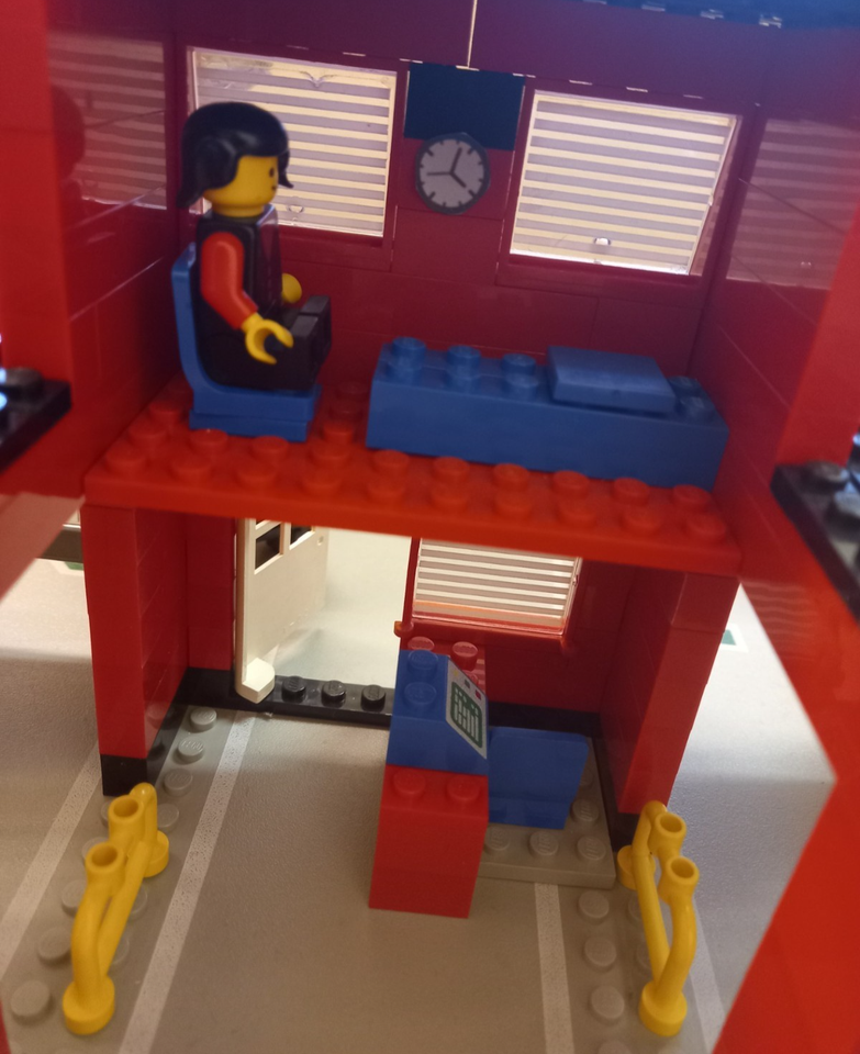 LEGO 6382 Fire Station Vintage Set 1980s toy- Complete | eBay UK