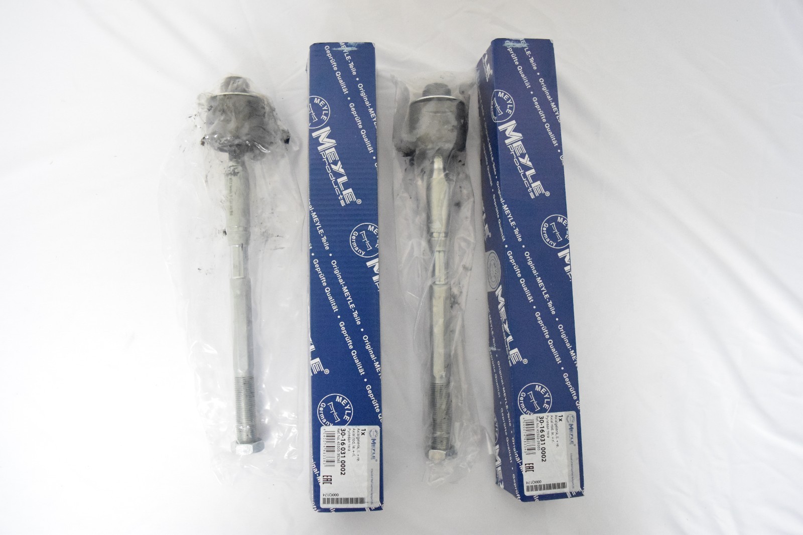 Toyota Lexus 2 x 4550339235 / 4550339265 Front Inner Tie Rod End (MEYLE ...