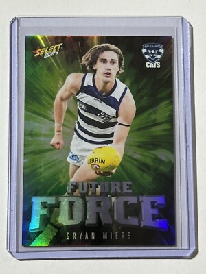 2024 Select Footy Stars Hobby Future Force Green Gryan Miers Geelong ...